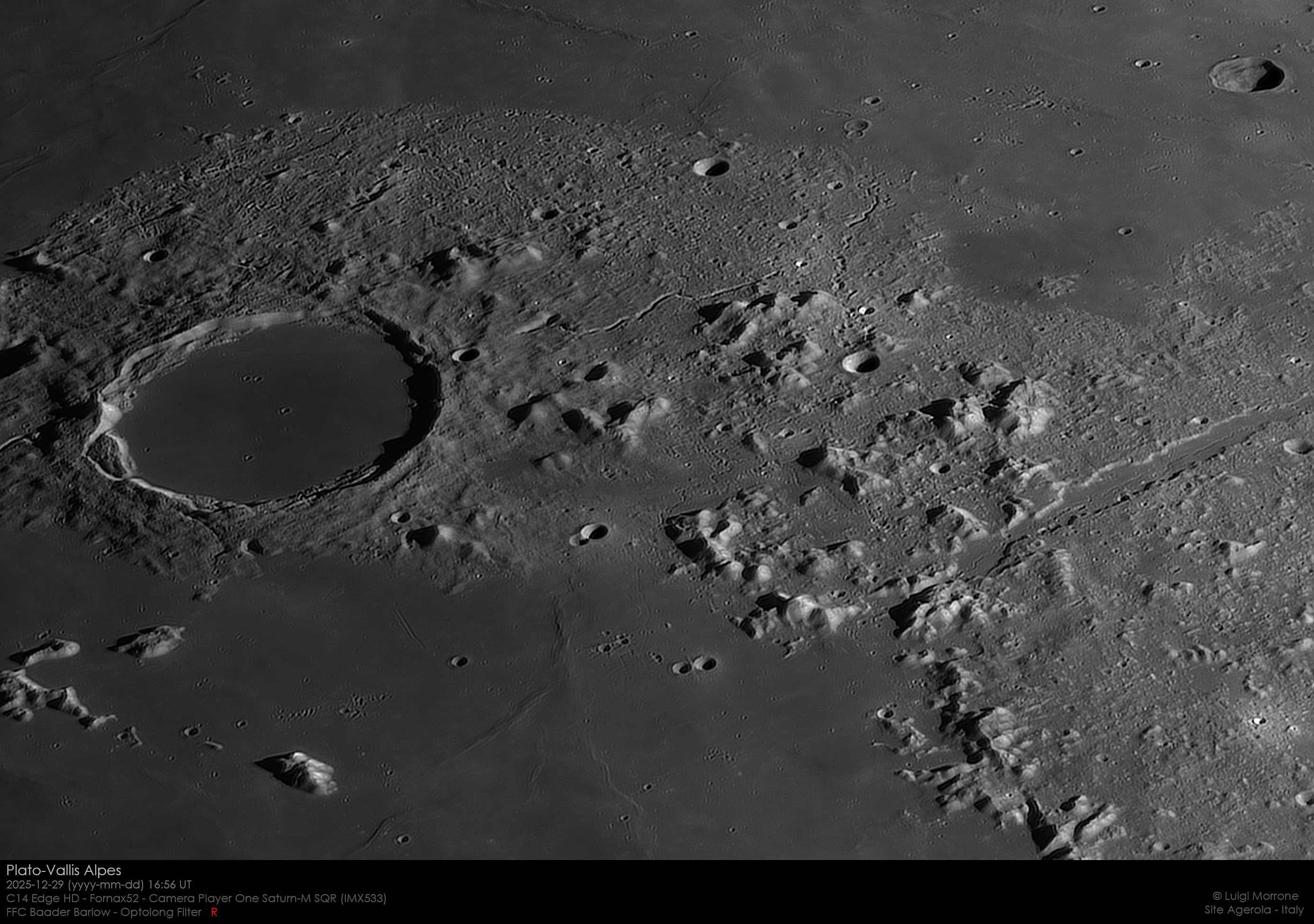 APOD: 2026 年 1 月 15 日 - Plato and the Lunar Alps